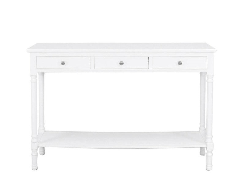 This large white Delta console table – Deccori Home