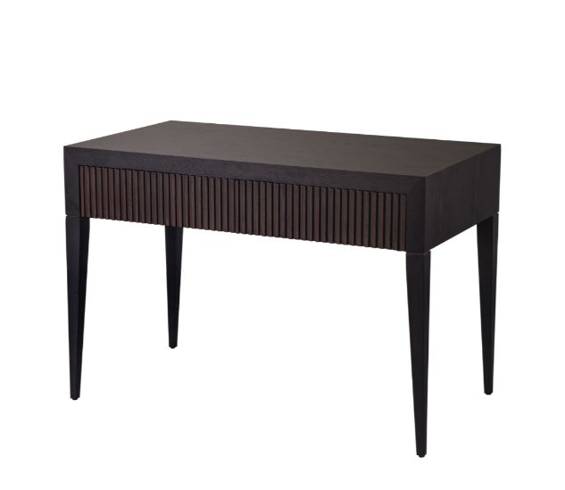Hayden Desk with Chocolate and Black Finish – Deccori Home