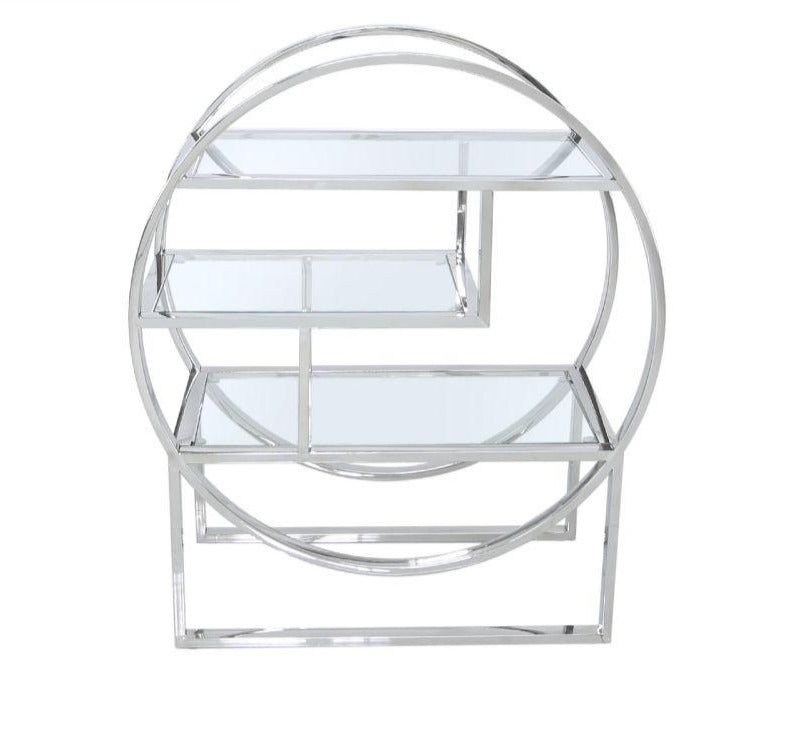 Steel Tier Round Shelving Unit – Deccori Home